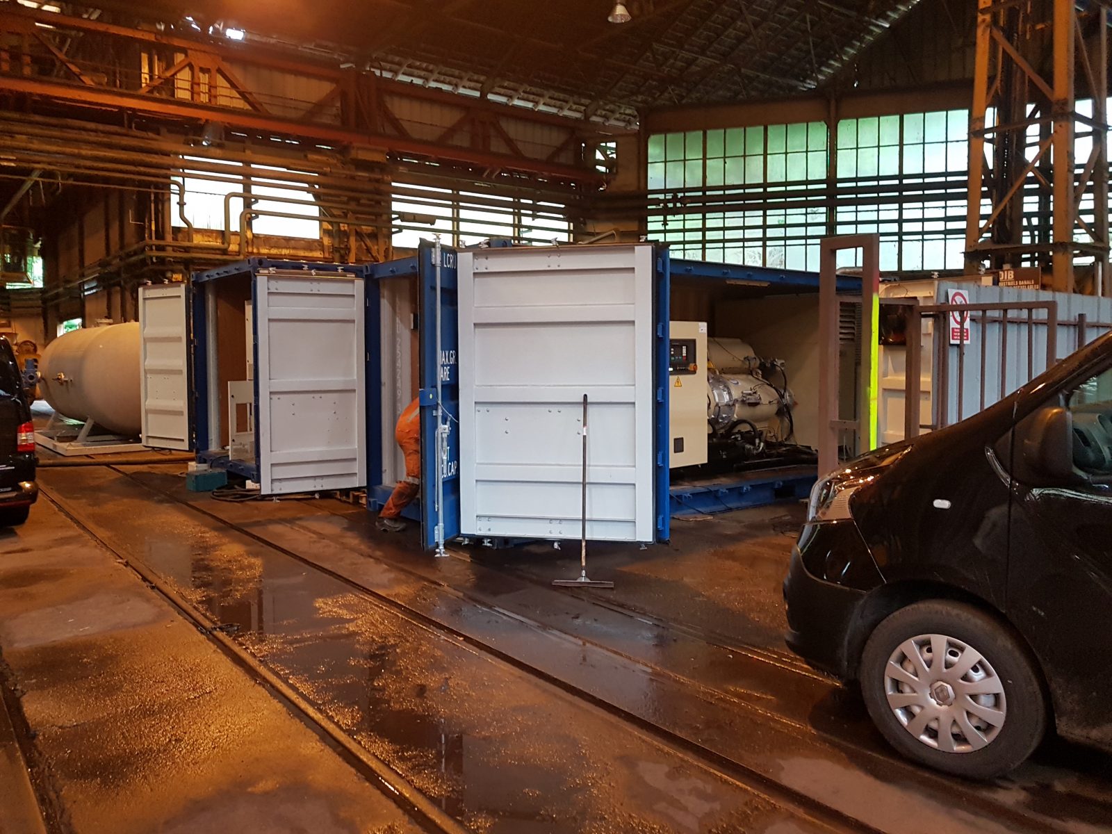 Steel factory - France - Oil Free Air